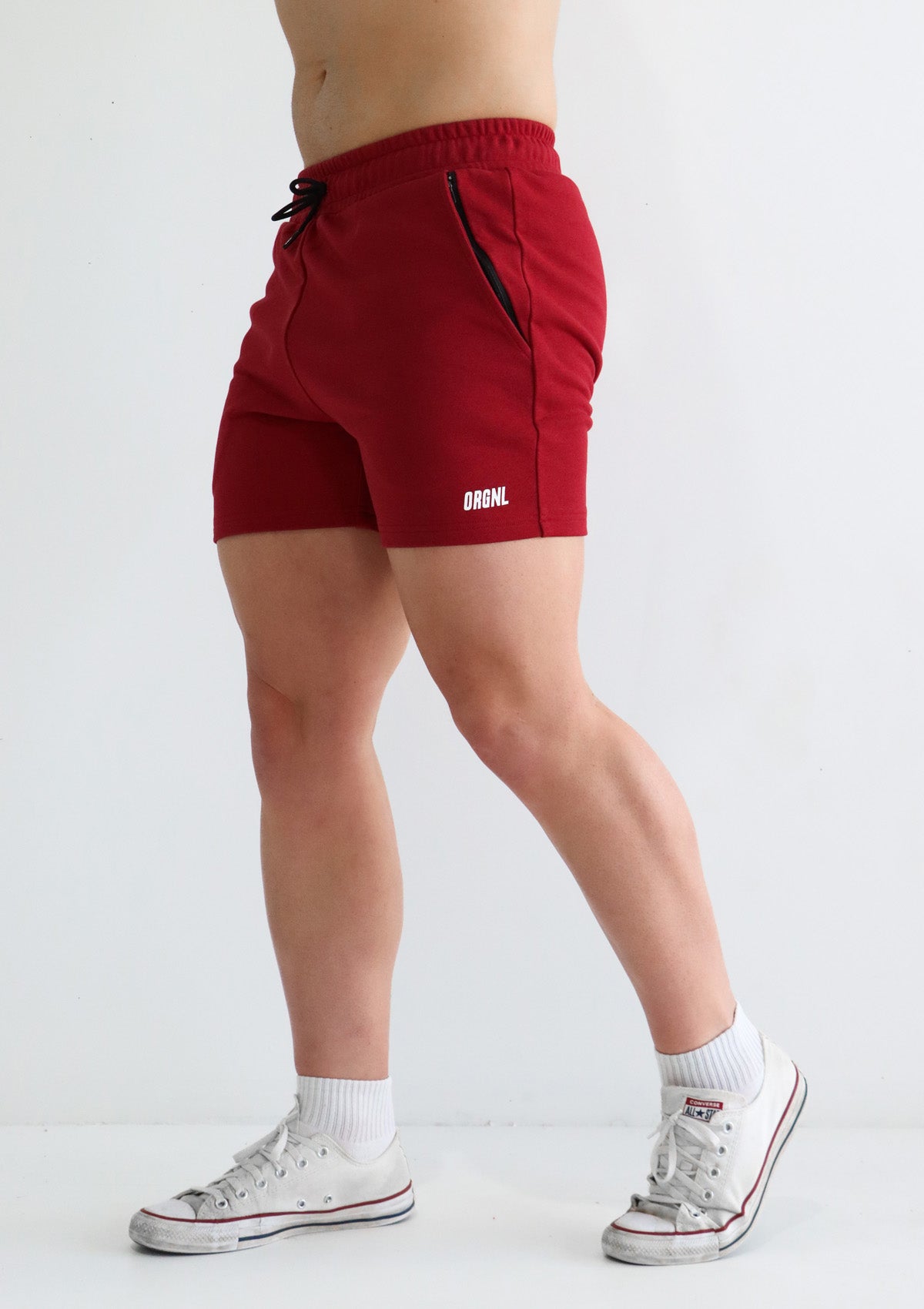 5" Base Shorts - Red