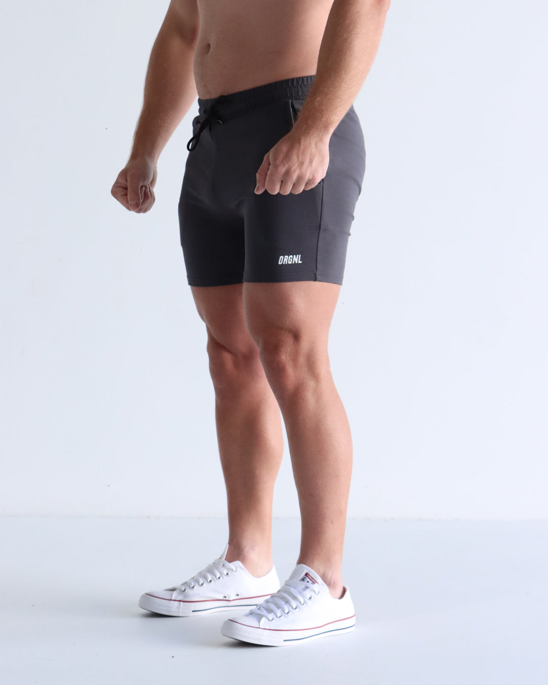 5" Base Shorts - Charcoal